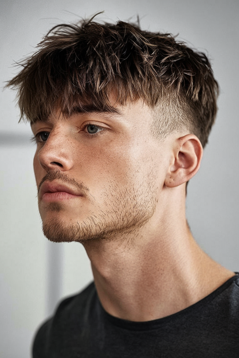 Short Mullet For Mens 2025: 21 Ideas Including Fade, Shaved Sides, Wolf ...