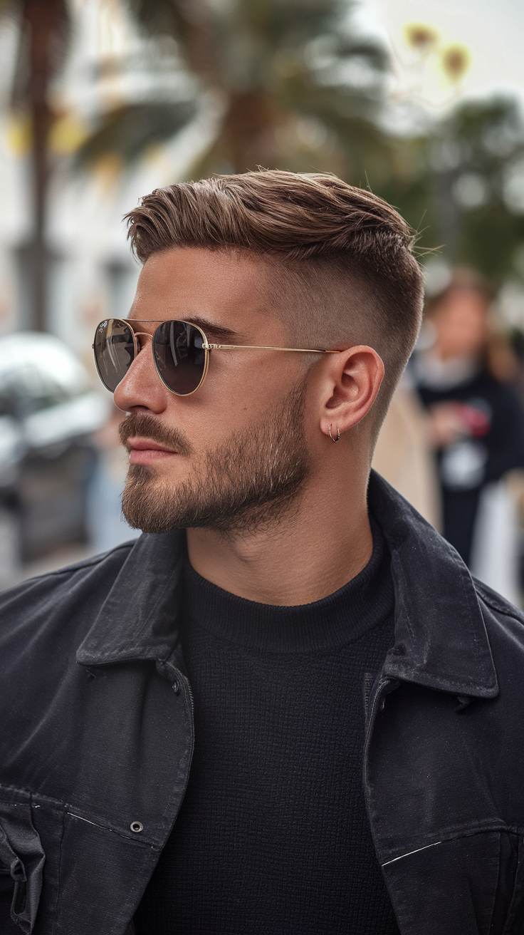 Buzz Cut For Men 2025: 23 Ideas With Beard, Fade, Short And Curly ...