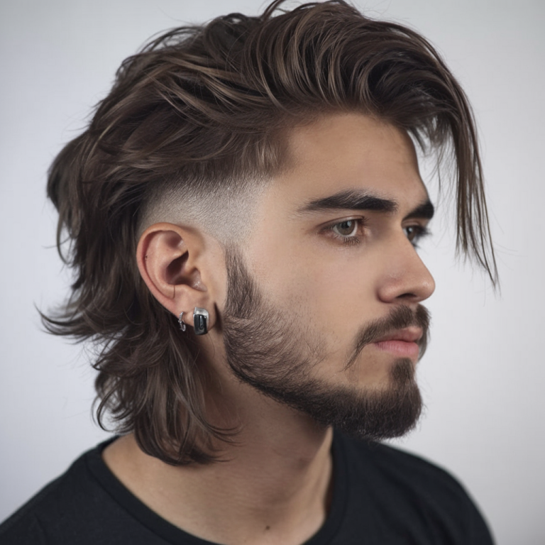 Taper Mullet For Men 2025: 23 Haircut Ideas For Curly, Straight, Long ...
