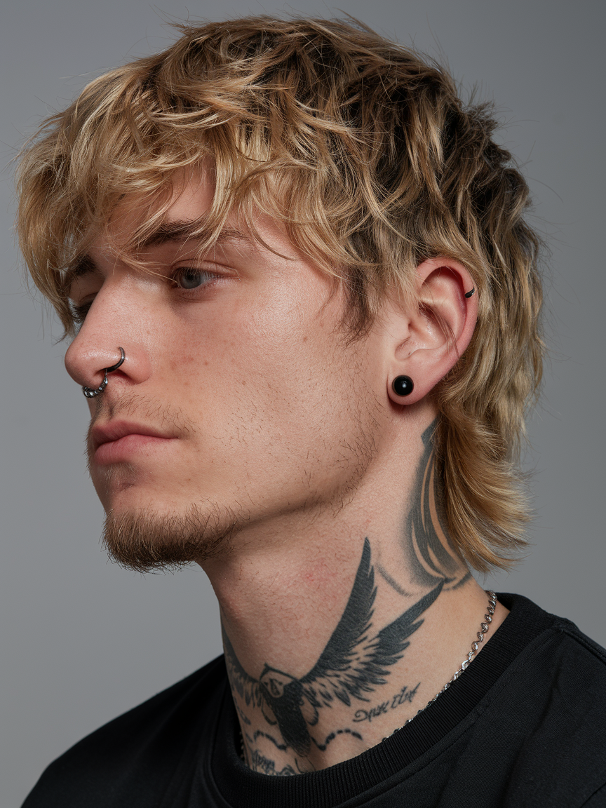 Soft Mullet For Men 2025: 23 Modern Haircut Ideas For Straight, Curly ...