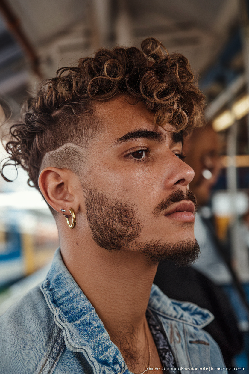 25 Curly Hairstyles For Men 2025 For Long, Thick, Short, Medium Length ...