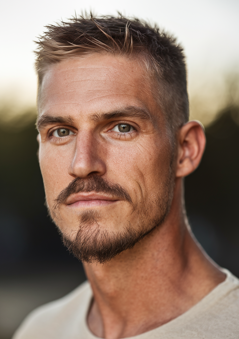 Modern Textured Crew Cut 2025: 23 Ideas For Men And Boys With Short Or ...