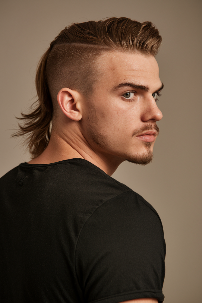 Modern Mullet Fade 2025: 27 Ideas For Men With Beard, Short, Long ...