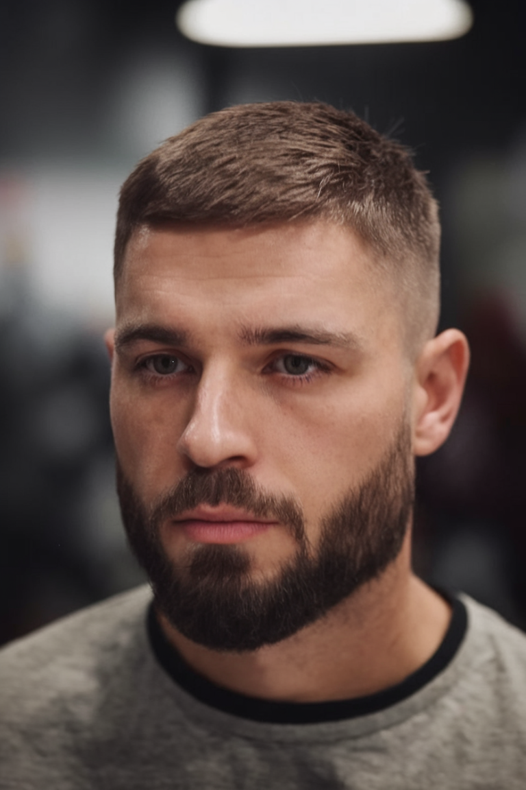 Buzz Cut For Men 2025: 23 Ideas With Beard, Fade, Short And Curly ...