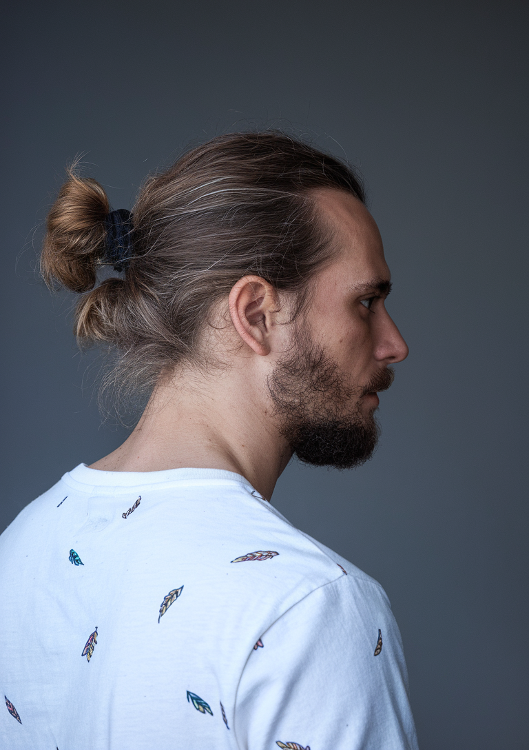 25 Long Hairstyles For Men 2025 With Curly, Straight, Wavy Hair, Beard ...