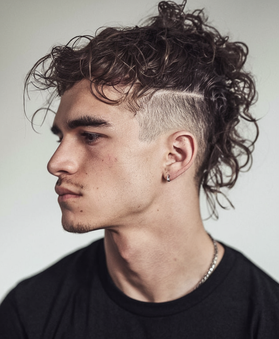 Soft Mullet For Men 2025: 23 Modern Haircut Ideas For Straight, Curly ...