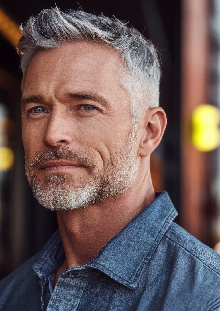 Modern Textured Crew Cut 2025: 23 Ideas For Men And Boys With Short Or ...