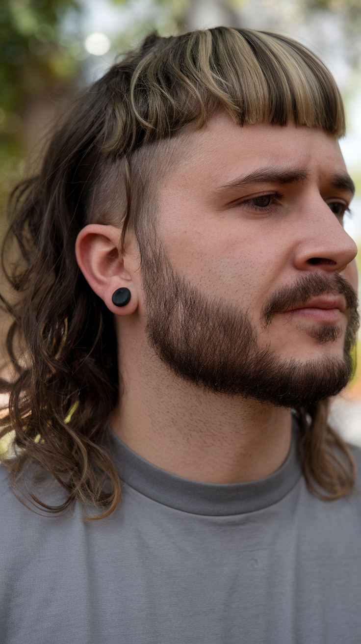 Taper Mullet For Men 2025: 23 Haircut Ideas For Curly, Straight, Long ...