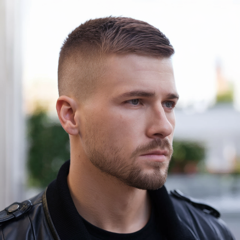 Modern Textured Crew Cut 2025: 23 Ideas For Men And Boys With Short Or ...