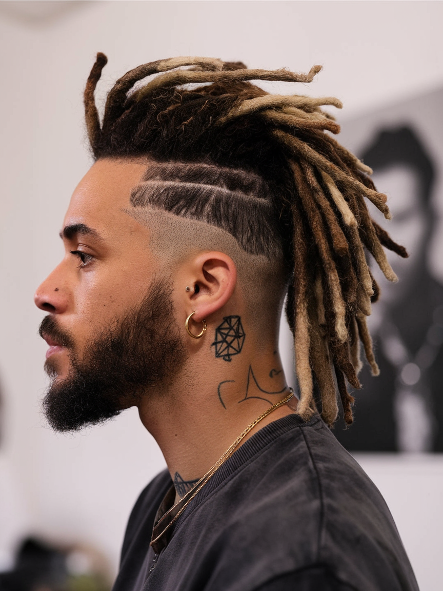27 Dreads Styles For Men 2025 Featuring Short Dreadlocks, High Top ...