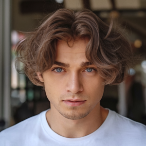 Middle Part Hairstyles For Men 2025: 21 Trendy Ideas For Straight, Wavy ...