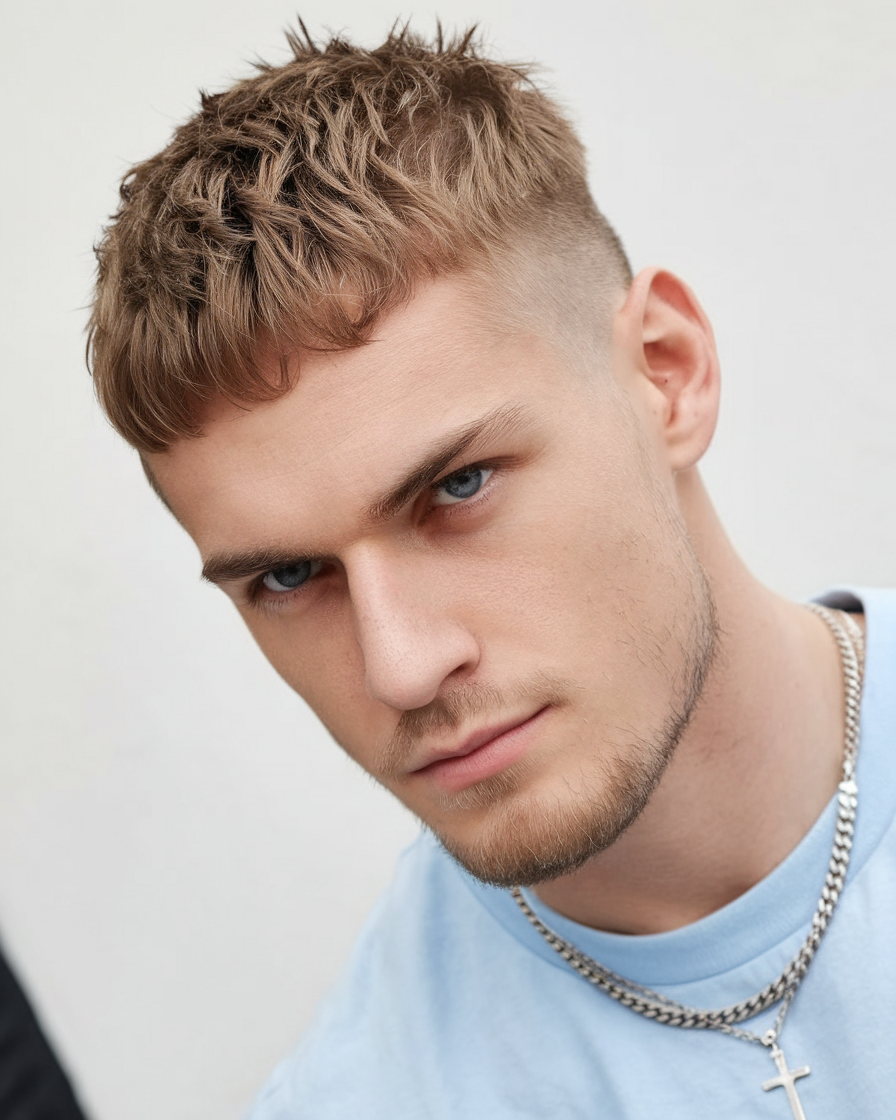 Caesar Haircut For Men 2025: 23 Ideas From Short Curly Cuts To Modern ...