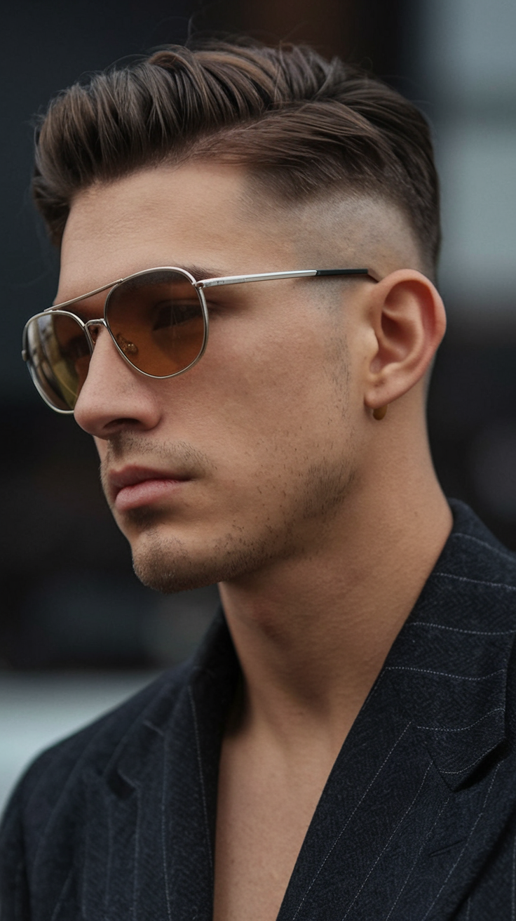 25 Side Part Hairstyles for Men 2025 Featuring Taper, Fade, Slicked ...