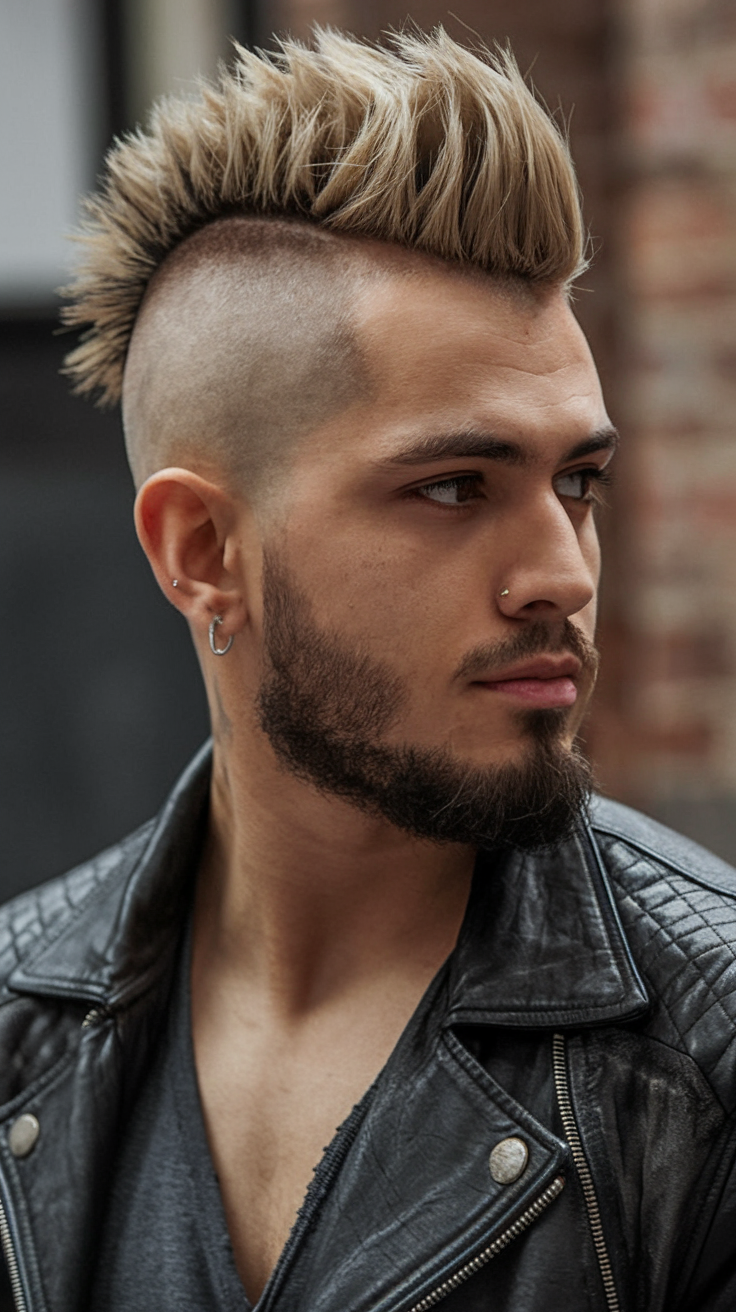 25 Bold Mohawk Hairstyles For Men 2025: Faded, Punk, Twists, Braids And ...