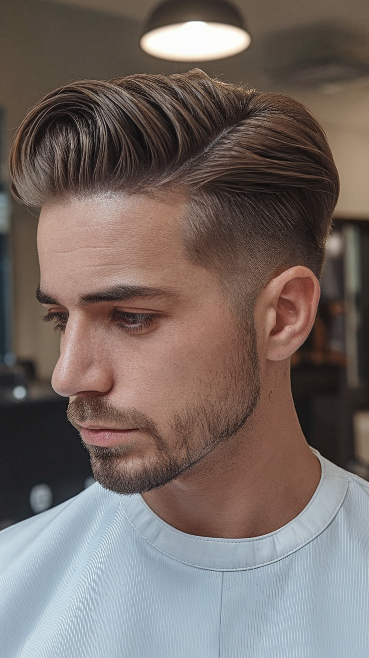25 Side Part Hairstyles for Men 2025 Featuring Taper, Fade, Slicked ...