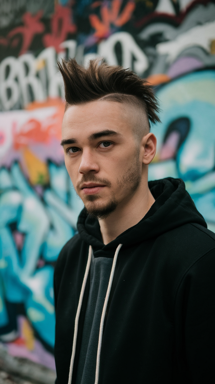 25 Bold Mohawk Hairstyles For Men 2025: Faded, Punk, Twists, Braids And ...