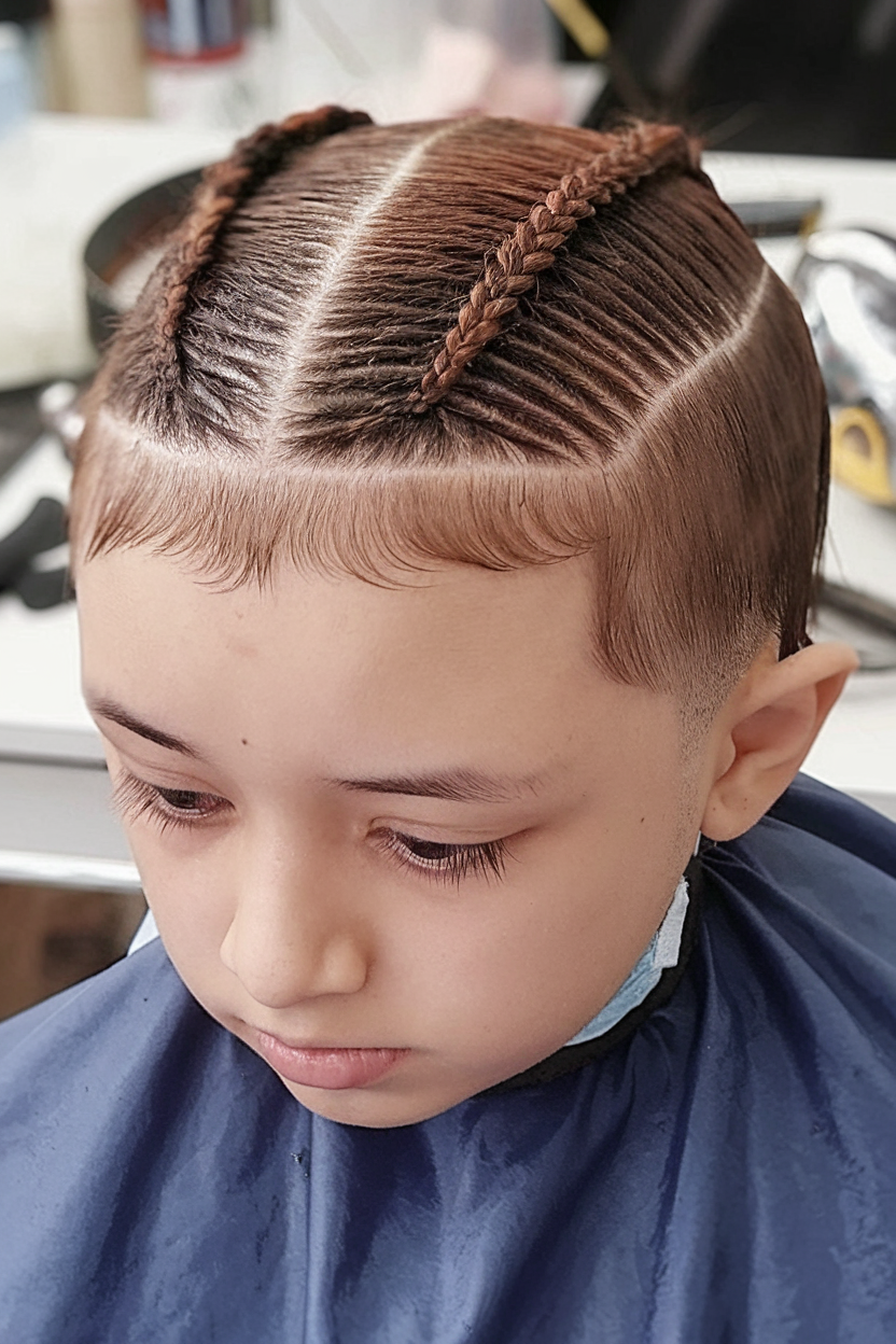23 Braid Styles For Boy 2025 For Short And Long Hair With Fade, Beads ...