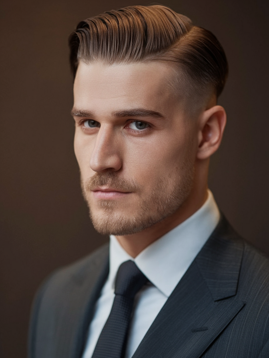 25 Side Part Hairstyles for Men 2025 Featuring Taper, Fade, Slicked ...
