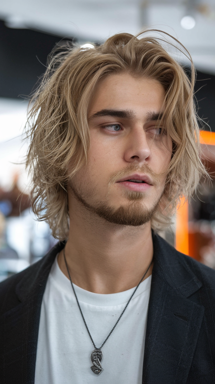 Middle Part Hairstyles For Men 2025: 21 Trendy Ideas For Straight, Wavy ...