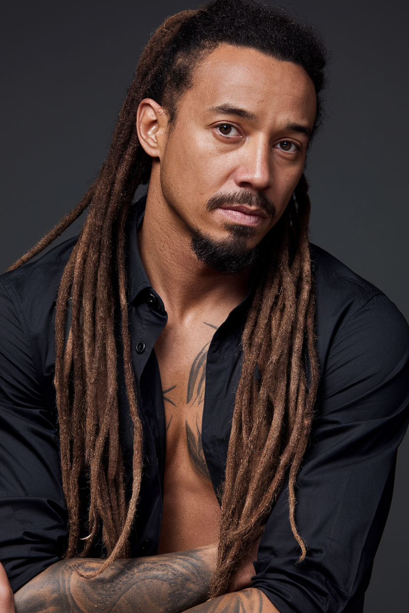 27 Dreads Styles For Men 2025 Featuring Short Dreadlocks, High Top ...