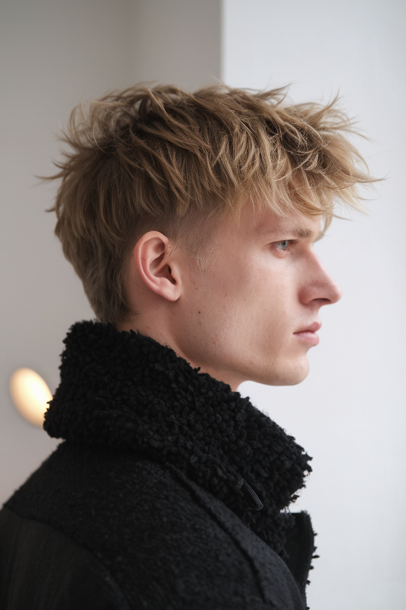 Messy Short Hair 2025: 25 Trendy Styles For Men With Bangs, Shaggy ...