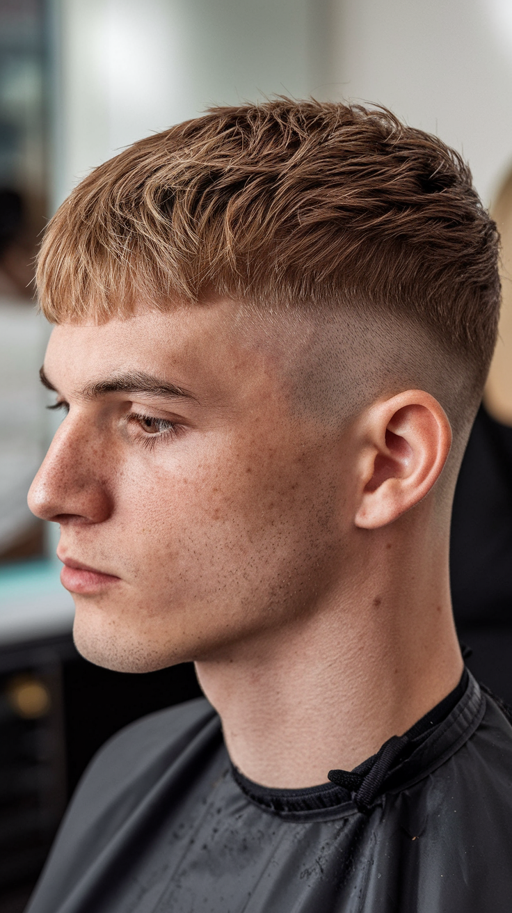 French Crop Hair For Men 2025: 25 Ideas With Low Fade, Undercut ...