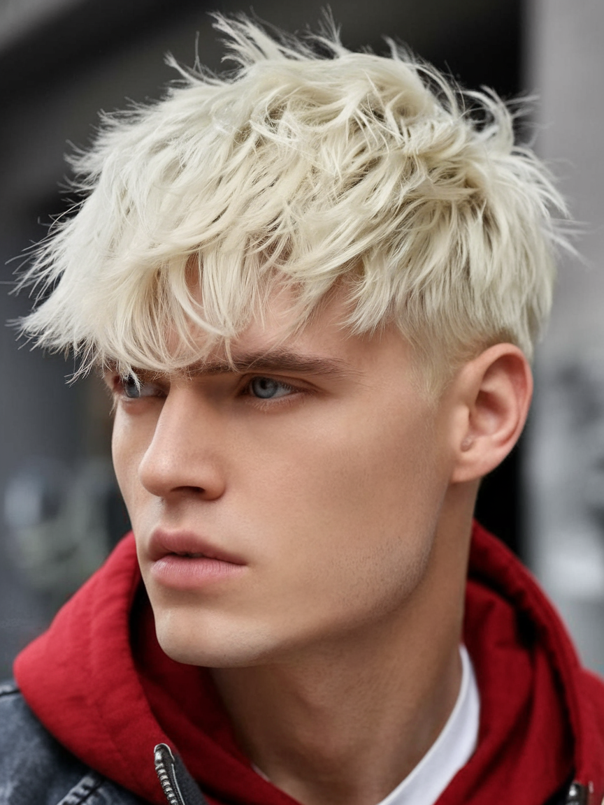Messy Short Hair 2025: 25 Trendy Styles For Men With Bangs, Shaggy ...