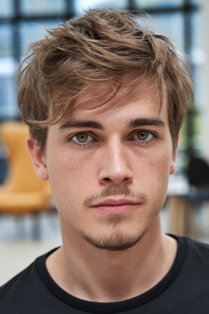 Stylish Fringe Haircut 2025: 23 Ideas For Men With Curly, Wavy, Short ...