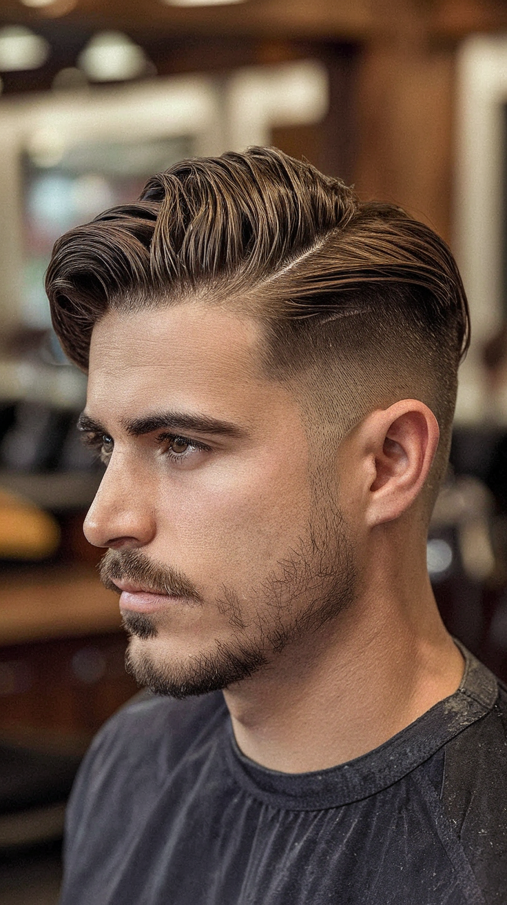 25 Side Part Hairstyles for Men 2025 Featuring Taper, Fade, Slicked ...