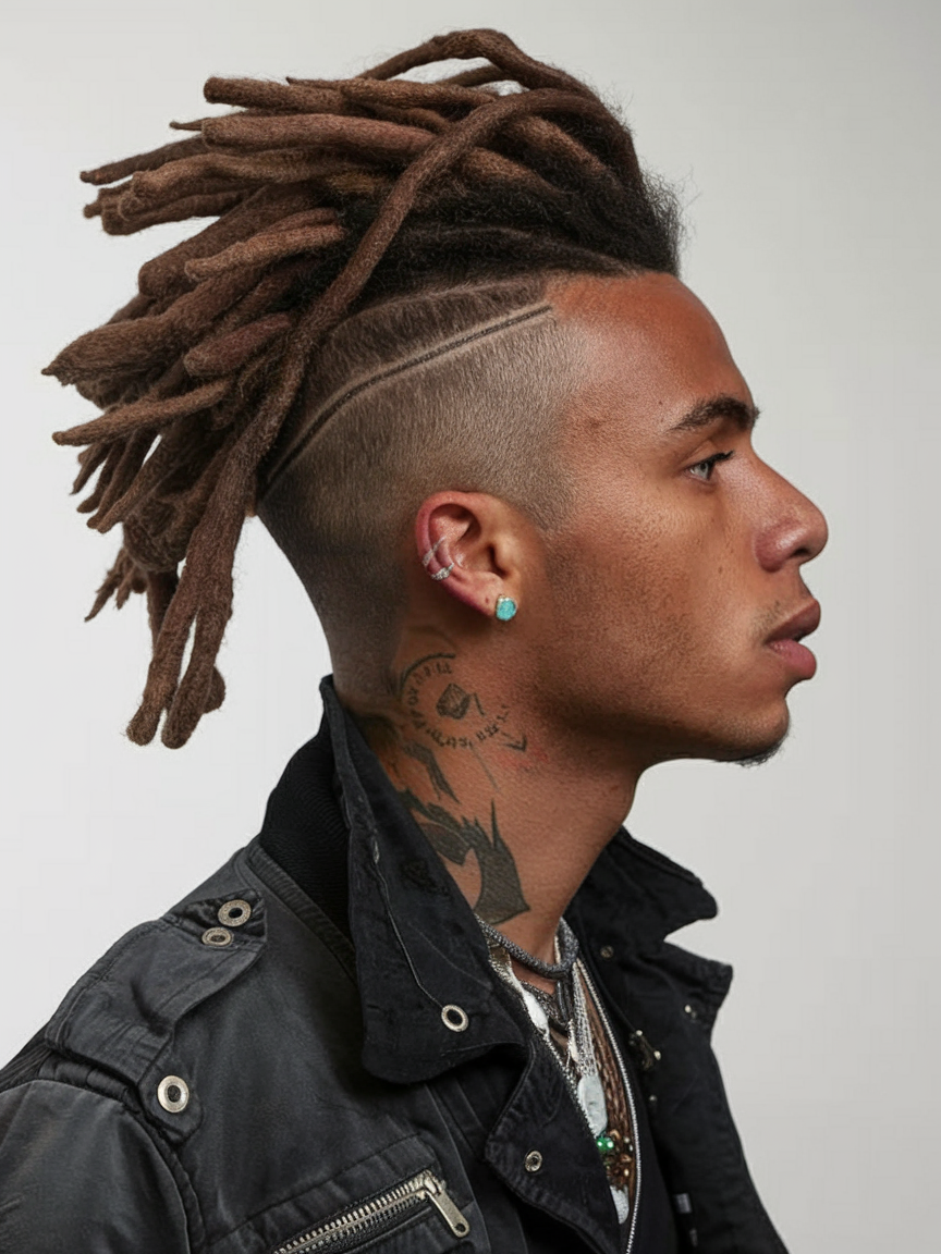 27 Dreads Styles For Men 2025 Featuring Short Dreadlocks, High Top ...
