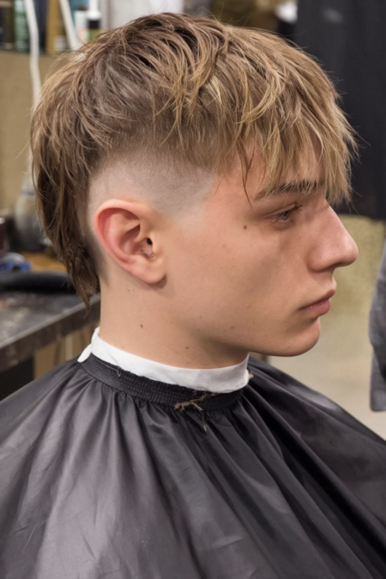 Stylish Faded Mullets For Men 2025: 21 Ideas For Straight, Curly, Wavy ...