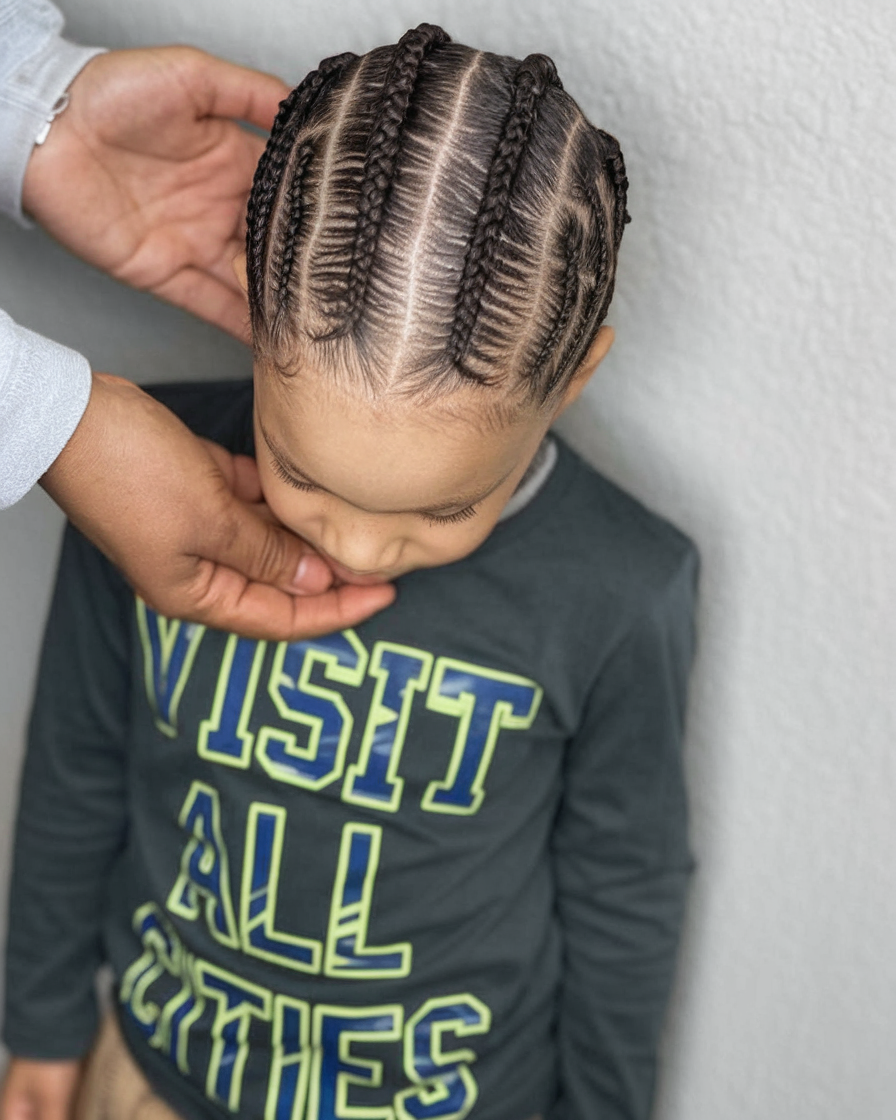 23 Braid Styles For Boy 2025 For Short And Long Hair With Fade, Beads ...