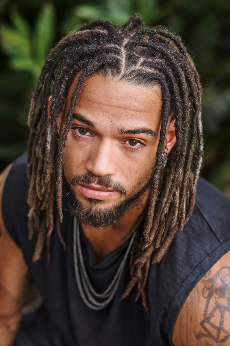 27 Dreads Styles For Men 2025 Featuring Short Dreadlocks, High Top ...