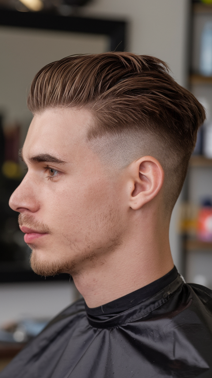 Slicked Back Hair For Men 2025: 27 Ideas With Modern Fade Style ...