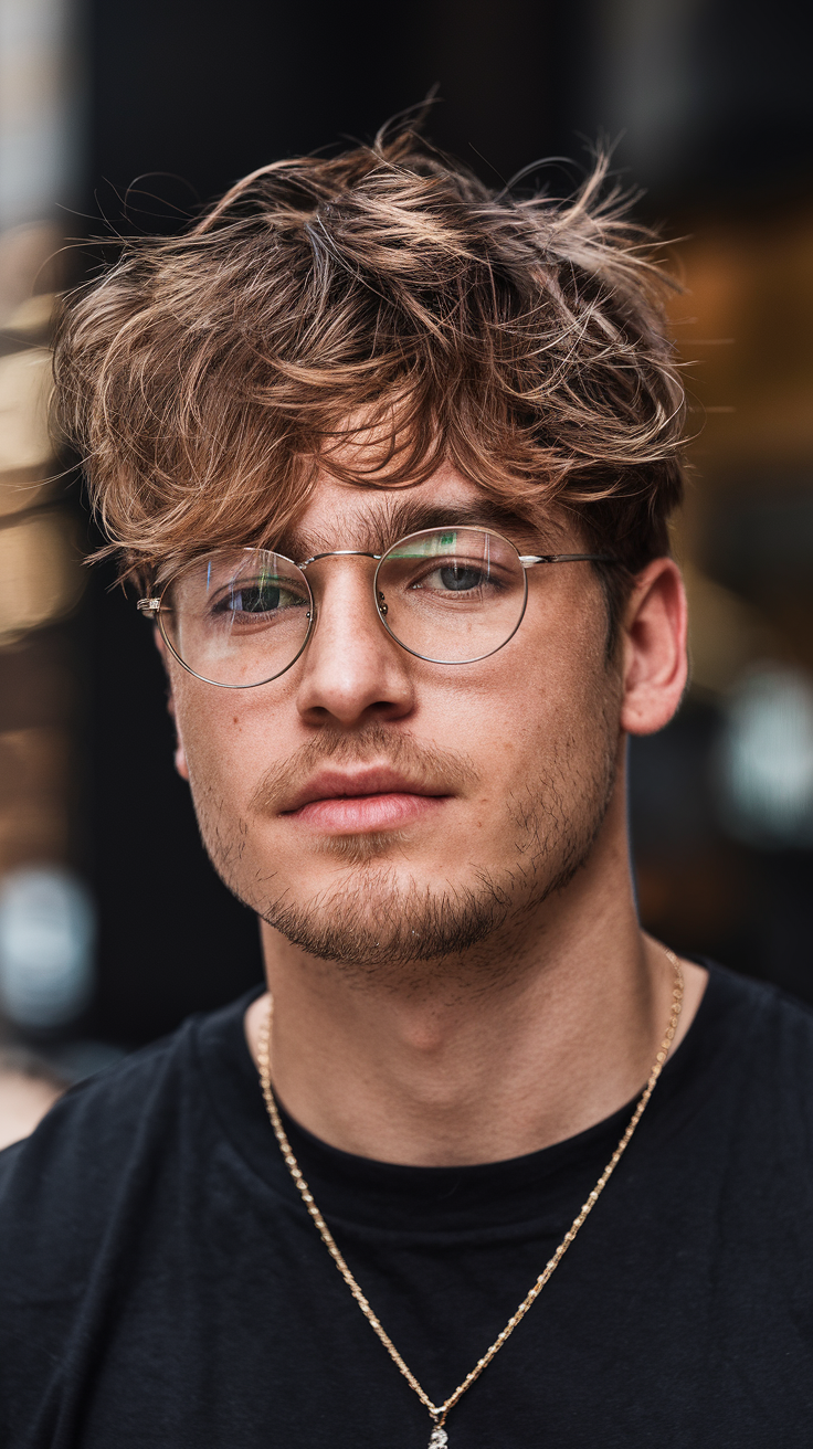 Messy Short Hair 2025: 25 Trendy Styles For Men With Bangs, Shaggy ...