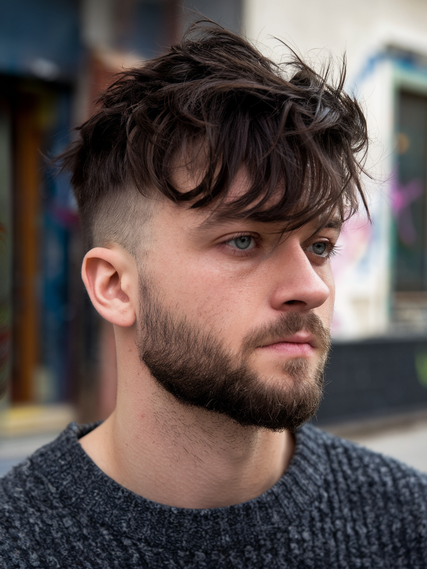Stylish Fringe Haircut 2025: 23 Ideas For Men With Curly, Wavy, Short ...