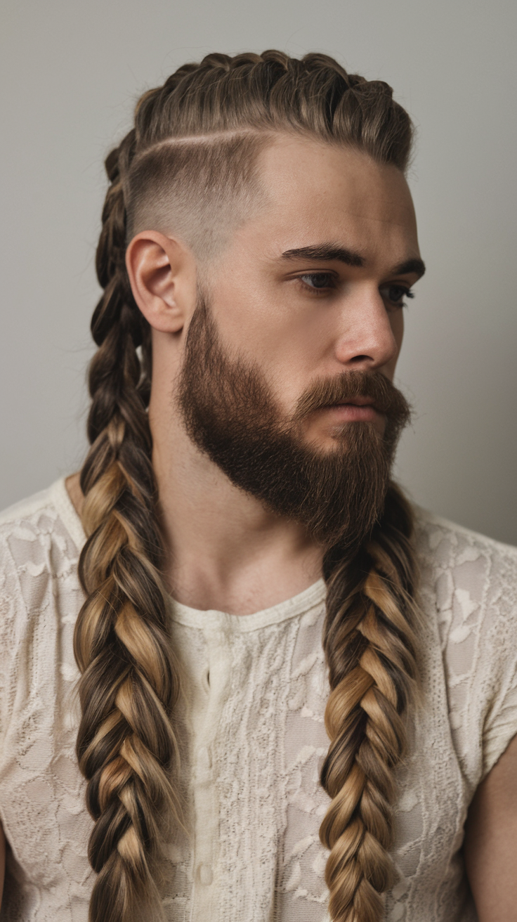 25 Cornrow Hairstyles For Men 2025 With Fade, High Top, Twists, Bun ...