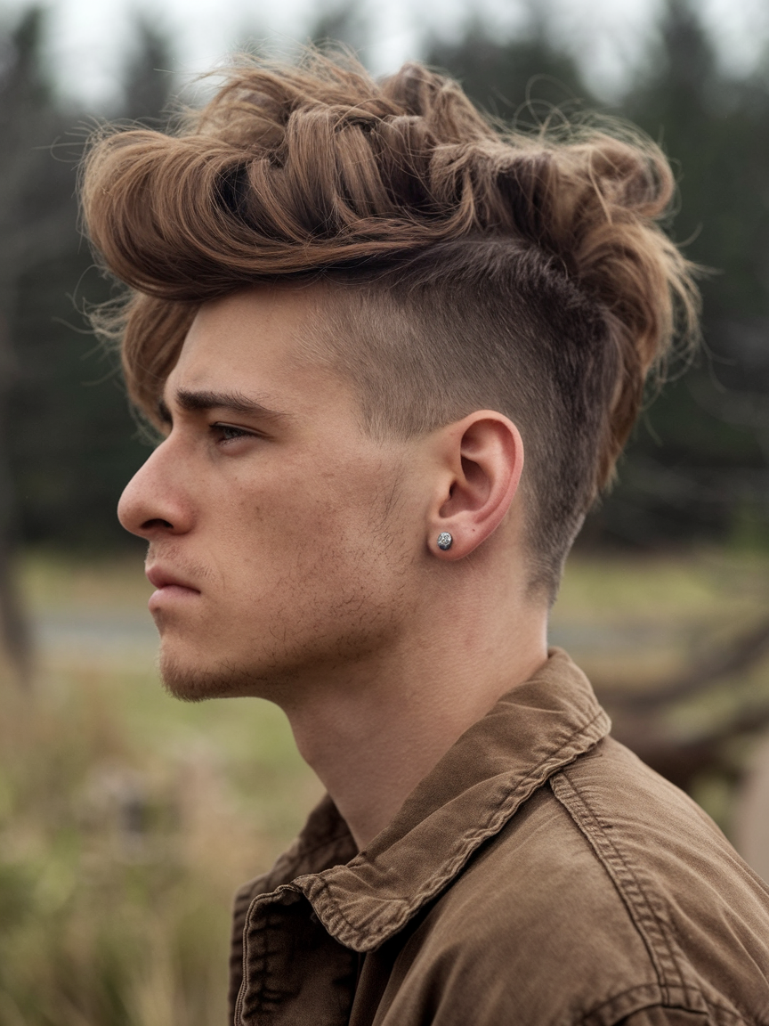 25 Bold Mohawk Hairstyles For Men 2025: Faded, Punk, Twists, Braids And ...