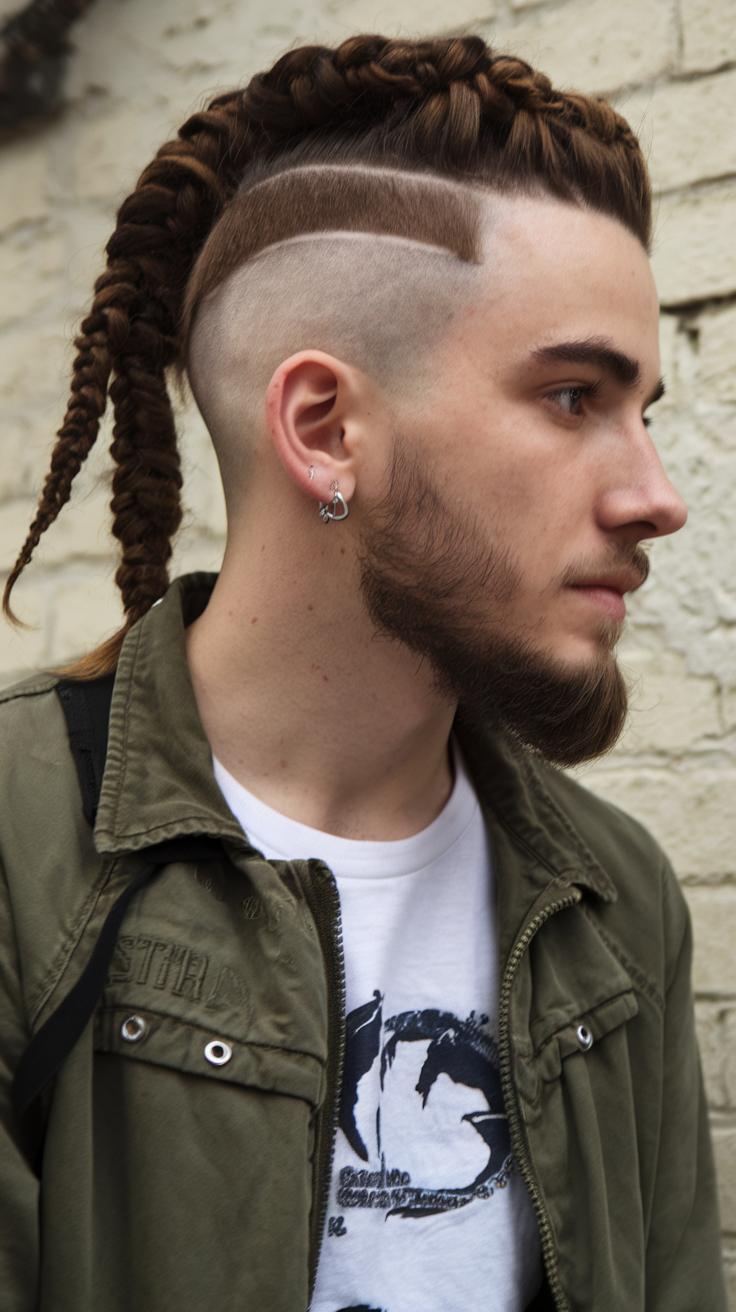 25 Bold Mohawk Hairstyles For Men 2025: Faded, Punk, Twists, Braids And ...