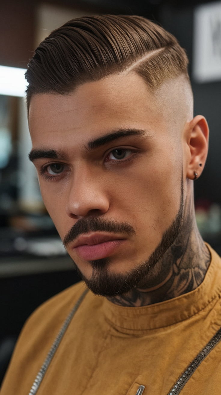 25 Side Part Hairstyles for Men 2025 Featuring Taper, Fade, Slicked ...