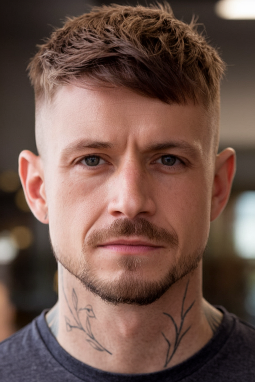 Caesar Haircut For Men 2025: 23 Ideas From Short Curly Cuts To Modern ...