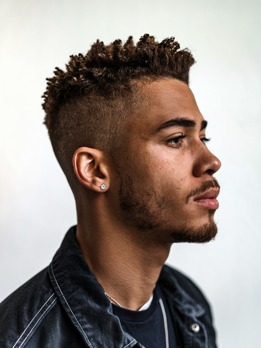 25 Low Drop Fade 2025 Haircut For Men With Curly, Short, Straight Hair ...