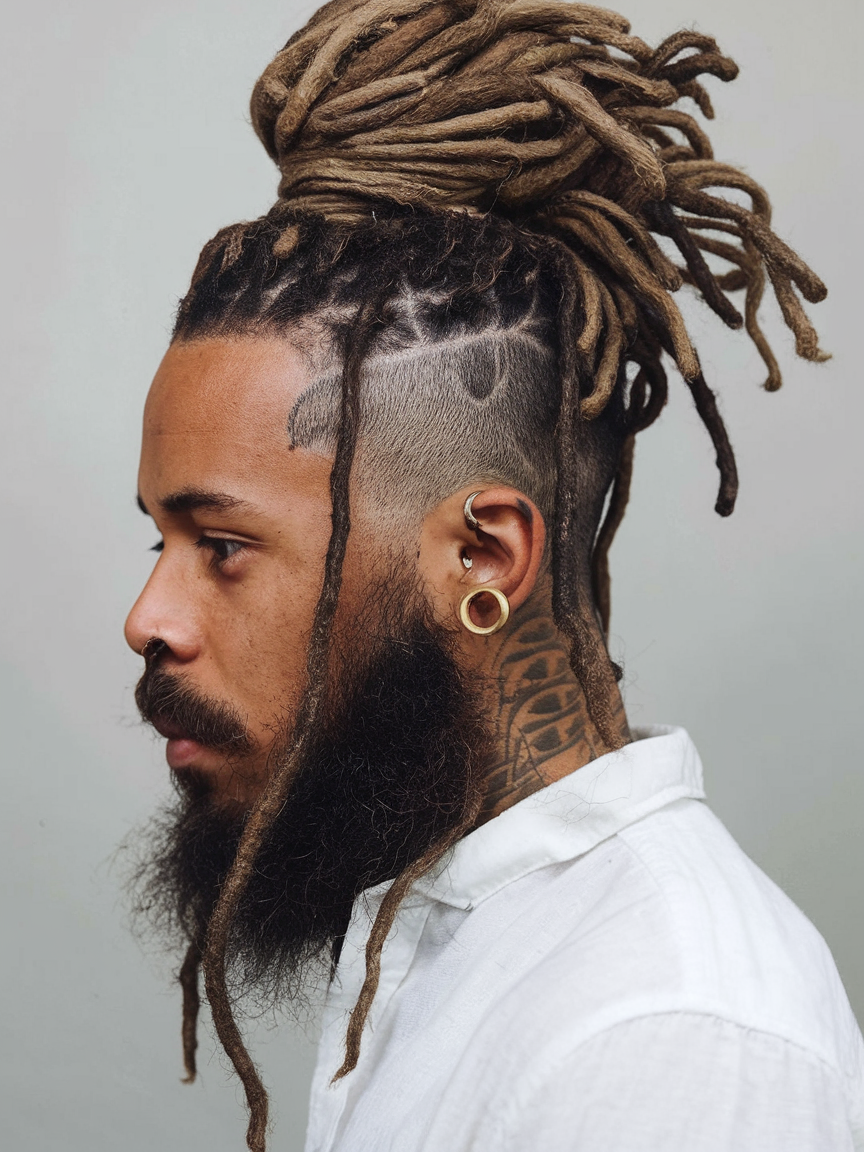 27 Dreads Styles For Men 2025 Featuring Short Dreadlocks, High Top ...