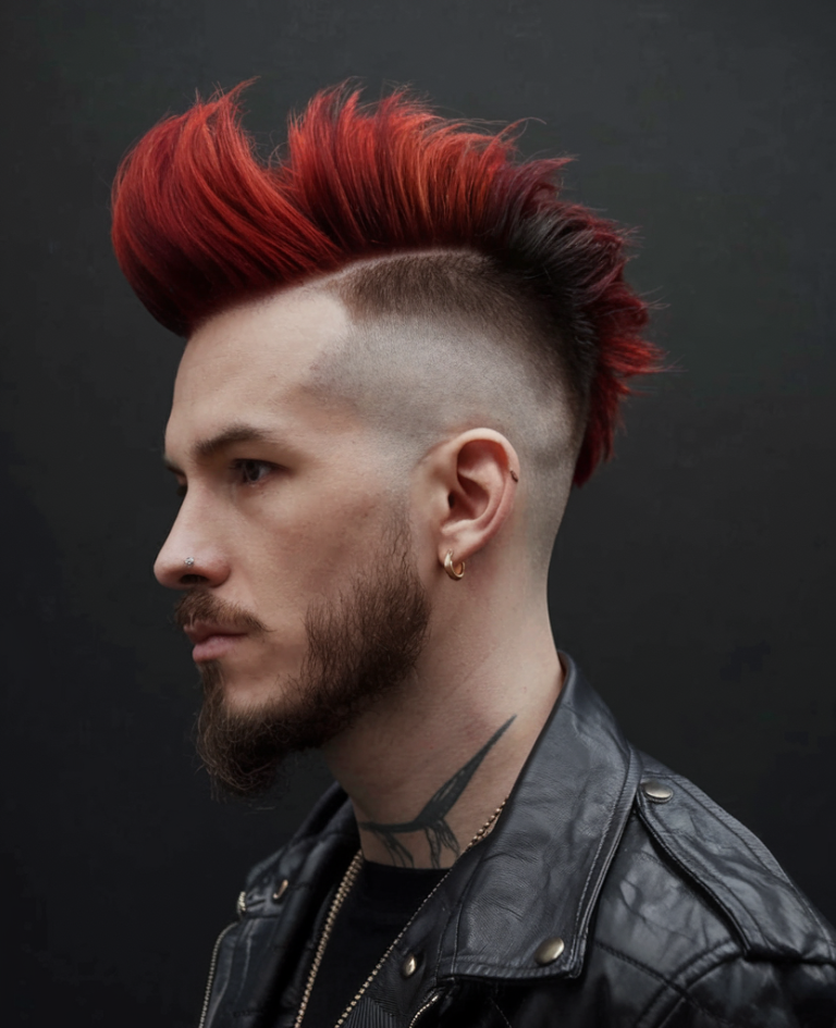 25 Bold Mohawk Hairstyles For Men 2025: Faded, Punk, Twists, Braids And ...
