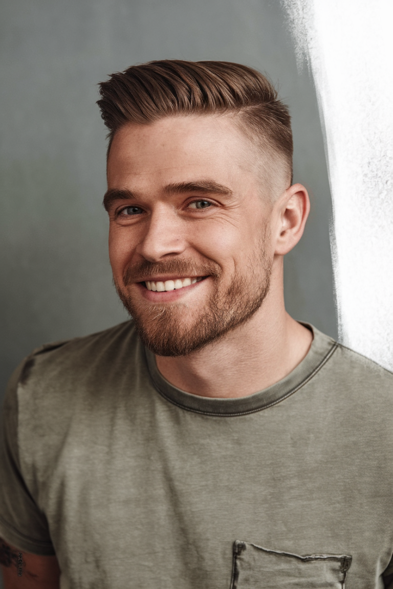 25 Side Part Hairstyles for Men 2025 Featuring Taper, Fade, Slicked ...