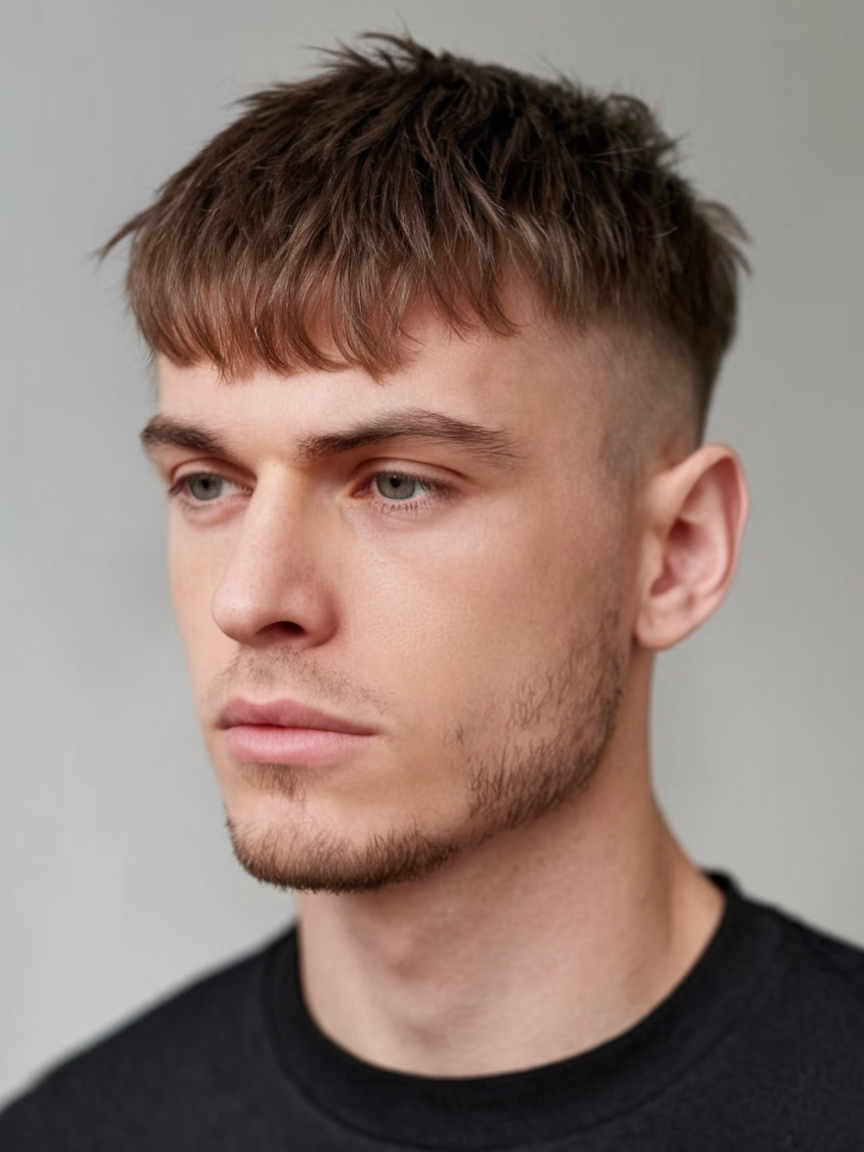 French Crop Hair For Men 2025: 25 Ideas With Low Fade, Undercut ...