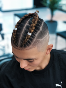 25 Cornrow Hairstyles For Men 2025 With Fade, High Top, Twists, Bun ...