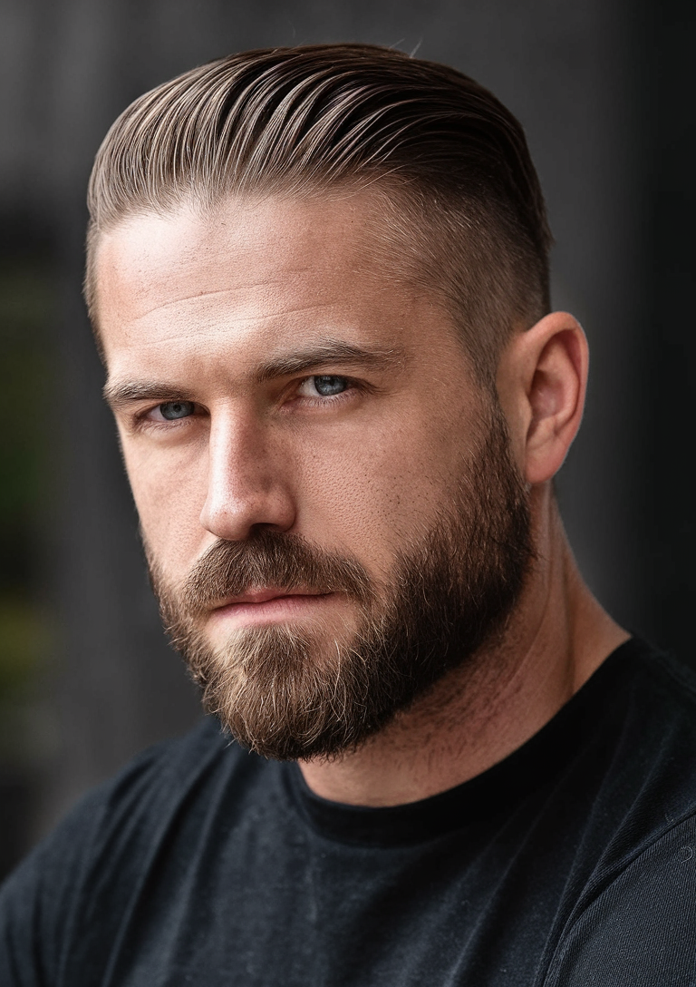 Slicked Back Hair For Men 2025: 27 Ideas With Modern Fade Style ...