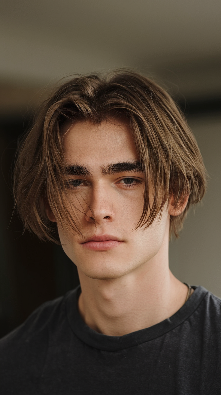 Middle Part Hairstyles For Men 2025: 21 Trendy Ideas For Straight, Wavy ...