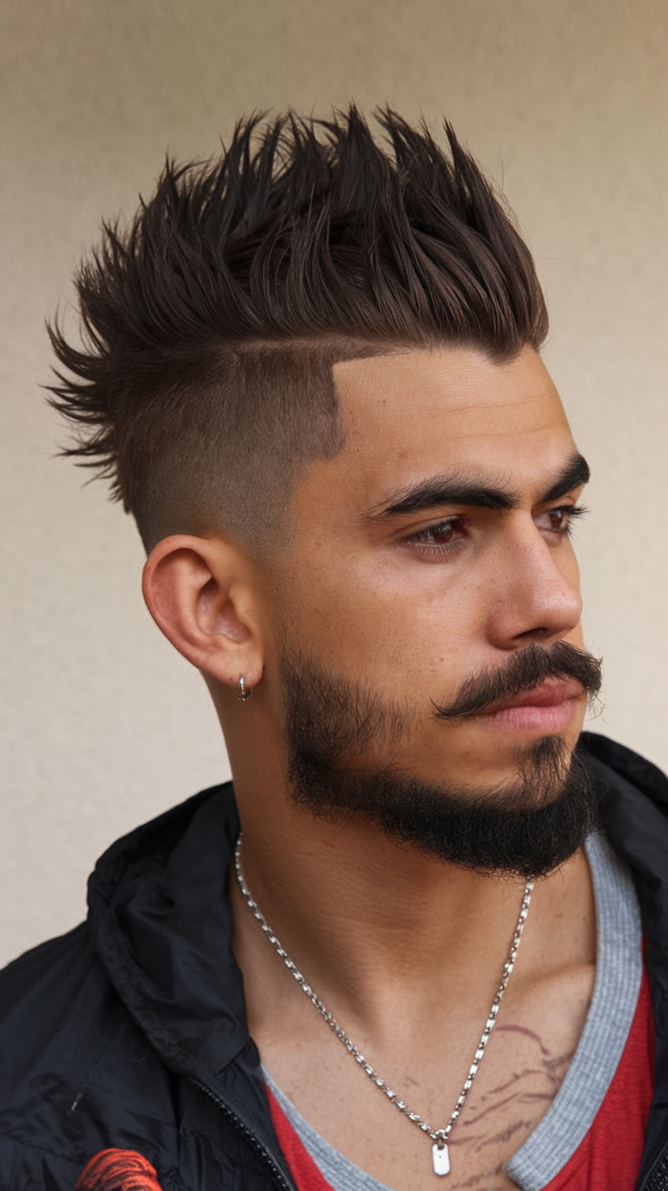 25 Bold Mohawk Hairstyles For Men 2025: Faded, Punk, Twists, Braids And ...